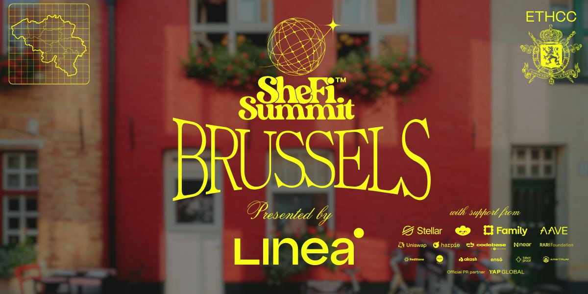 SheFi Summit Brussels · tokenproof